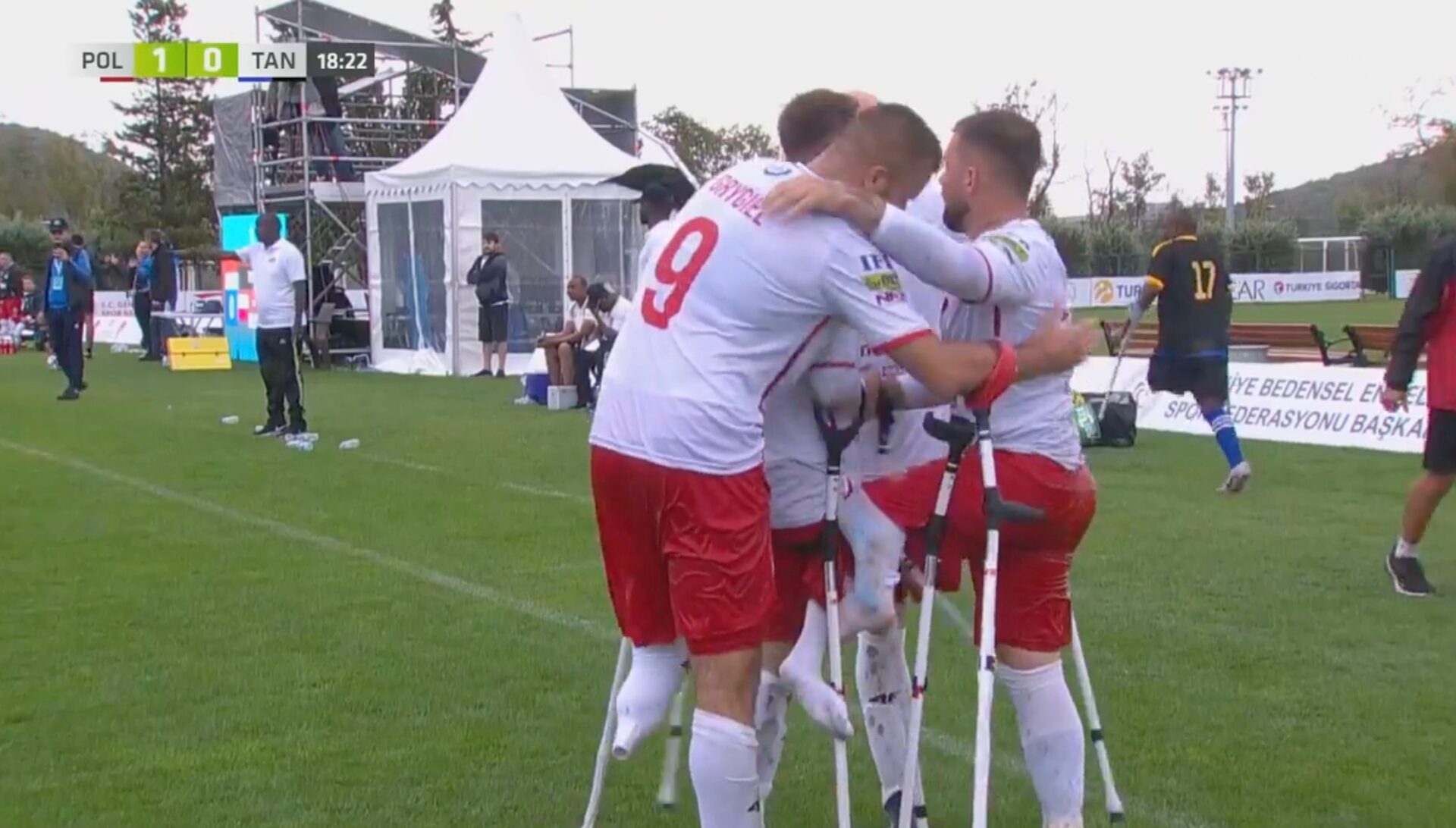 2022 Amputee Football World Cup: Poland defeated Tanzania 3:0 [VIDEO ...