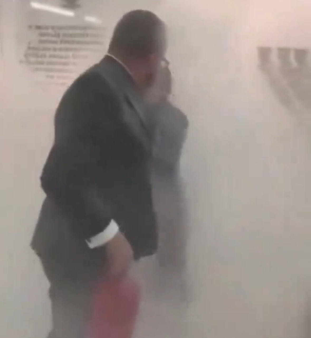 Grzegorz Braun Extinguishes Hanukkah Candle Using Fire Extinguisher ...