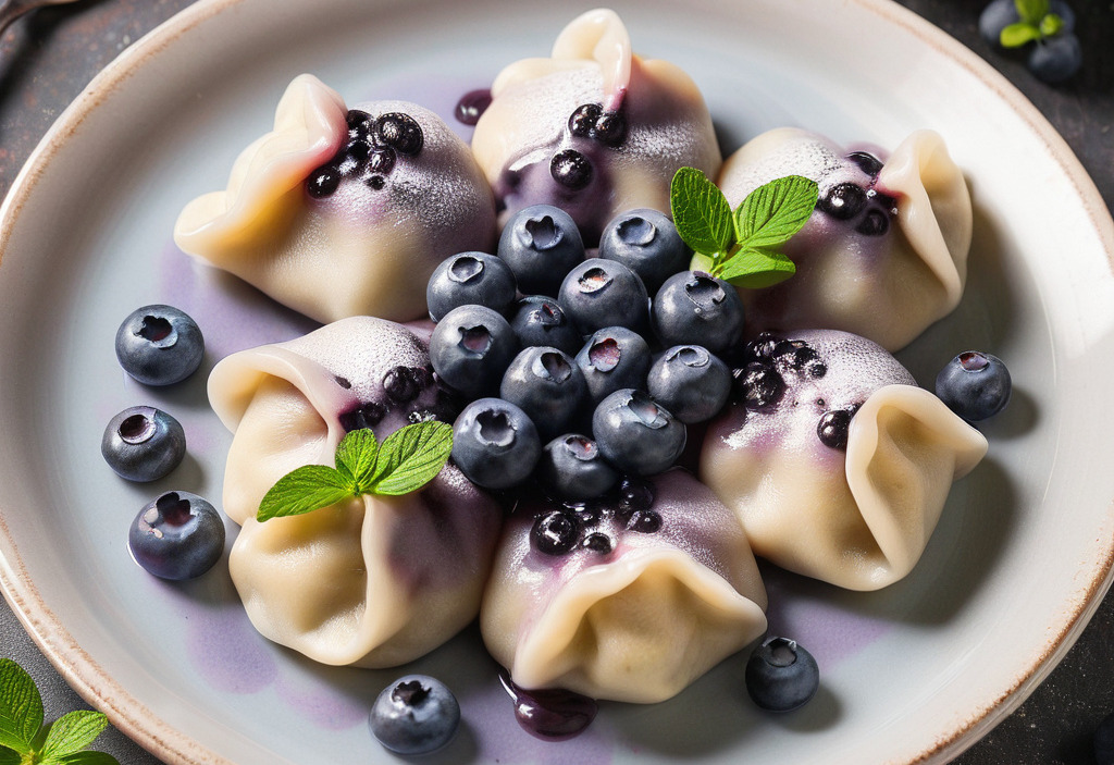 Celebrate Polish Blueberry Day with Delicious Blueberry Pierogi!